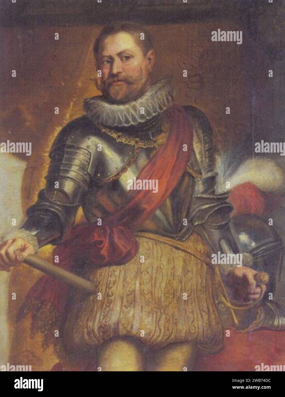 Cornelis de Vos (after design by Peter Paul Rubens) - Portrait of ...