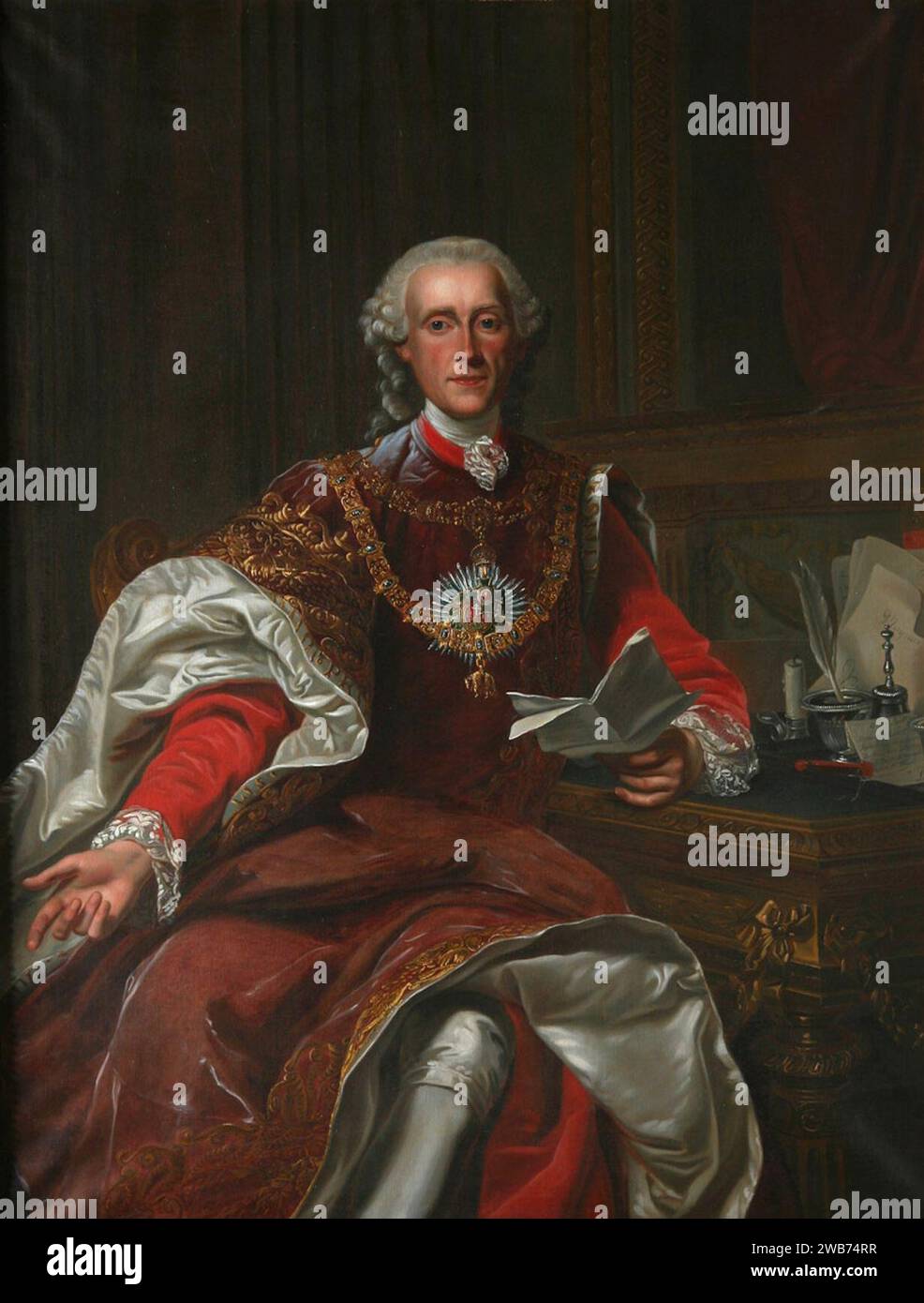 Count Georg Adam von Starhemberg Stock Photo - Alamy