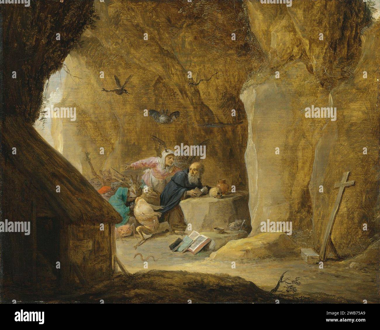 Temptation saint anthony david teniers hi-res stock photography and ...