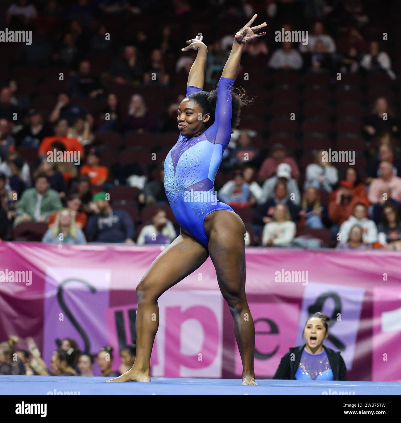 Las Vegas, NV, USA. 6th Jan, 2024. UCLA's Chae Campbell competes on the ...