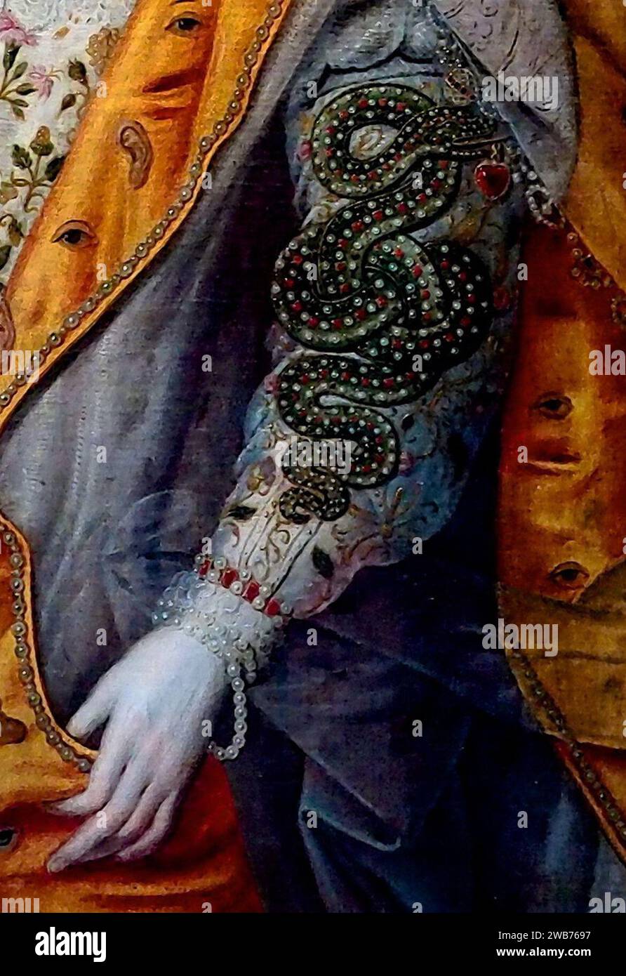 Elizabeth I Rainbow Portrait - crop2 Stock Photo - Alamy