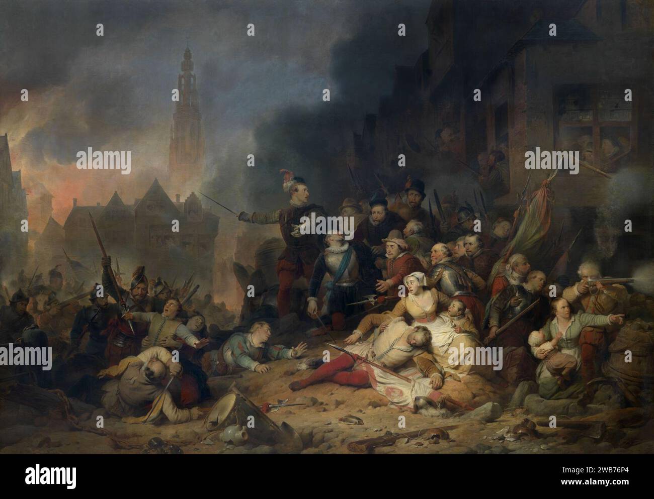 Spanish fury antwerp hi-res stock photography and images - Alamy