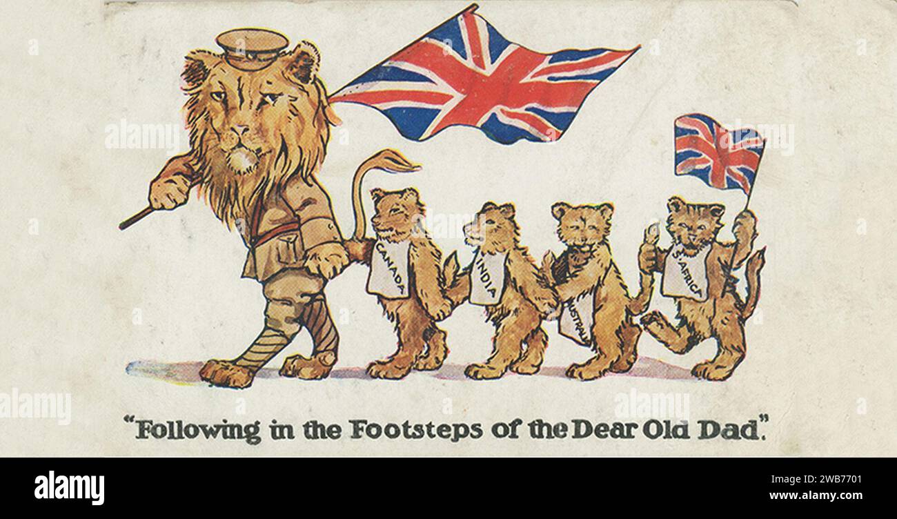 ''Following in the footsteps of the dear old dad'' - British Empire WW1 ...