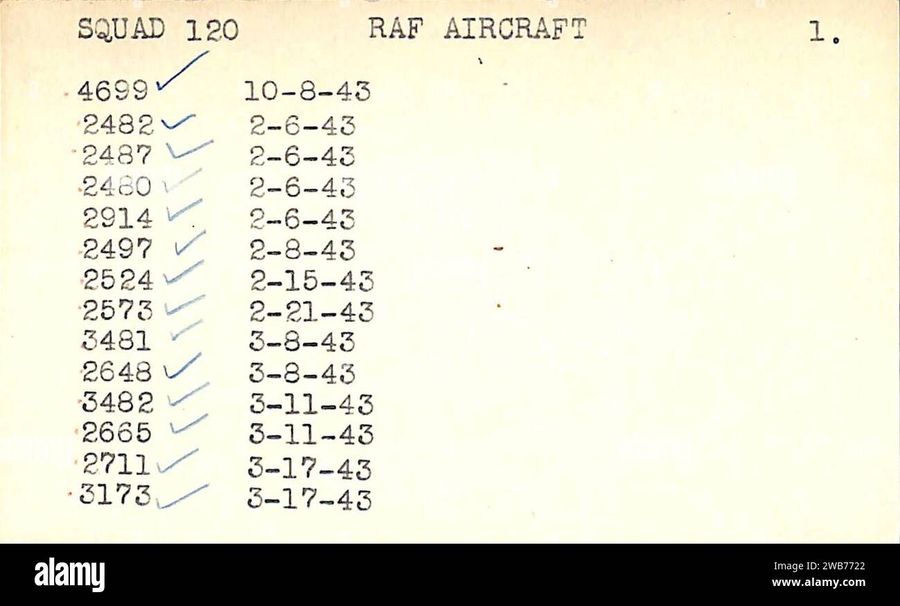 -Foreign Aviation- Royal Air Force (RAF Stock Photo - Alamy