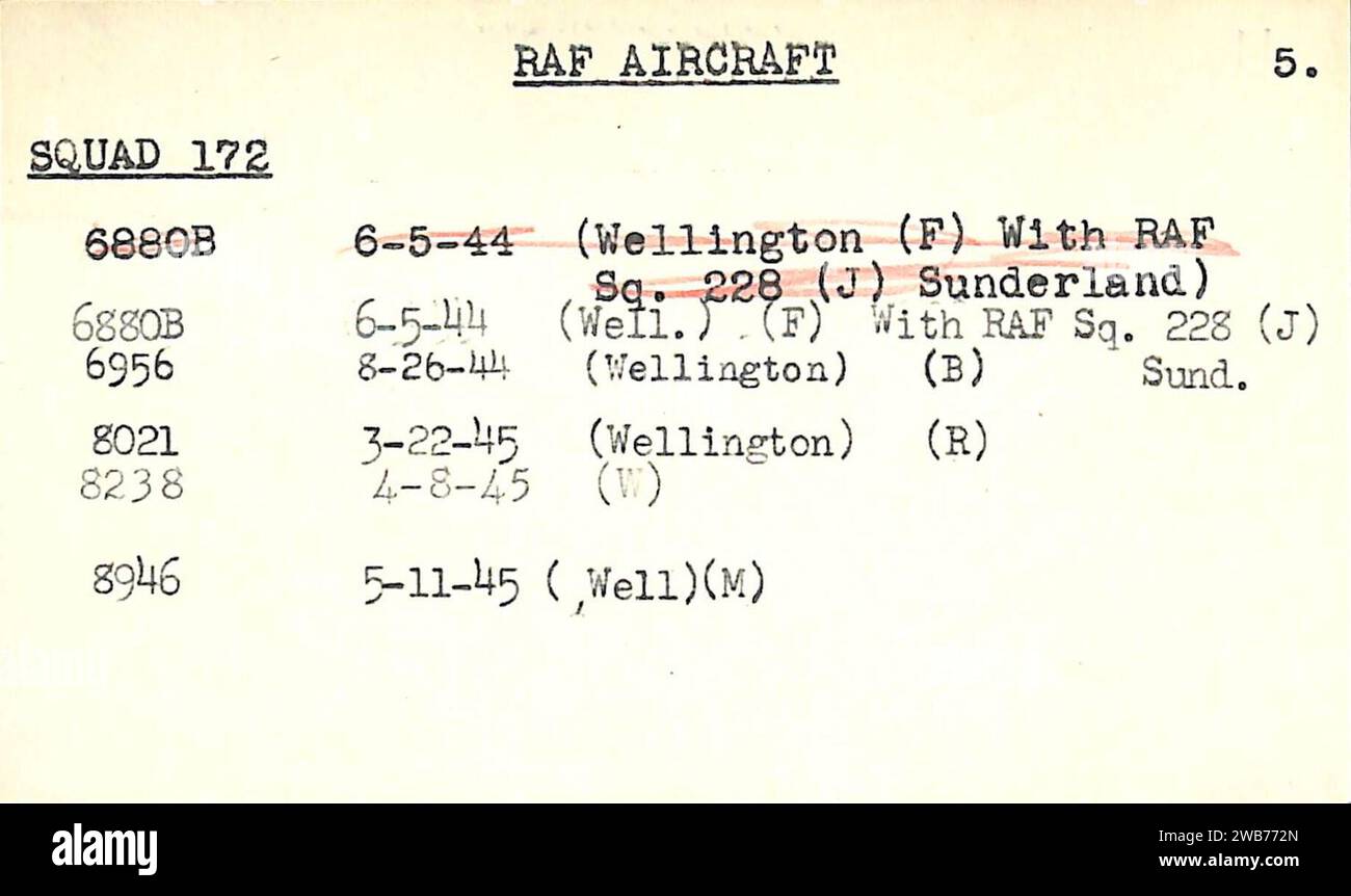 -Foreign Aviation- Royal Air Force (RAF Stock Photo - Alamy