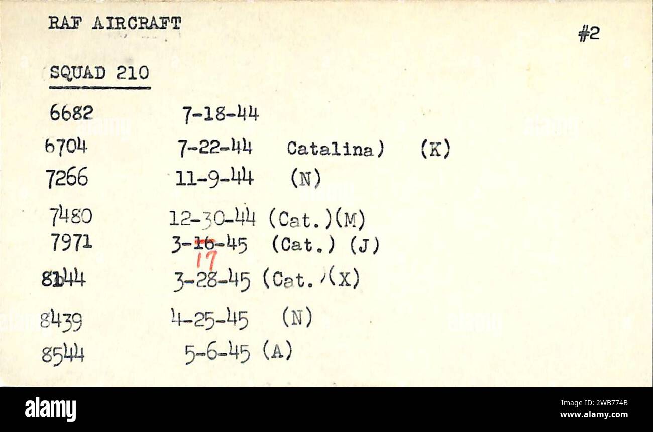 -Foreign Aviation- Royal Air Force (RAF Stock Photo - Alamy