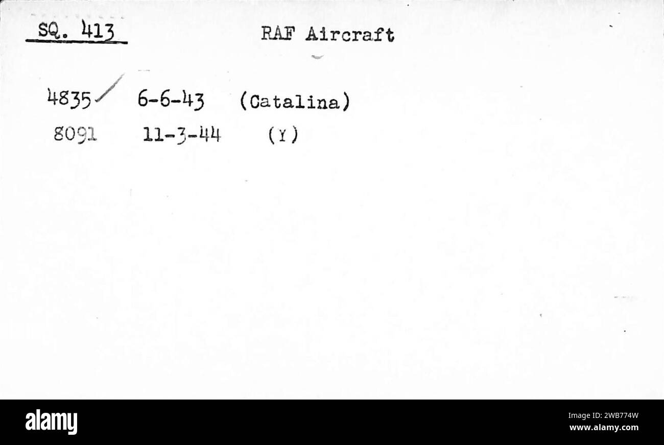 -Foreign Aviation- Royal Air Force (RAF Stock Photo - Alamy