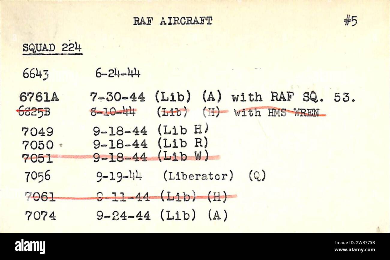 -Foreign Aviation- Royal Air Force (RAF Stock Photo - Alamy