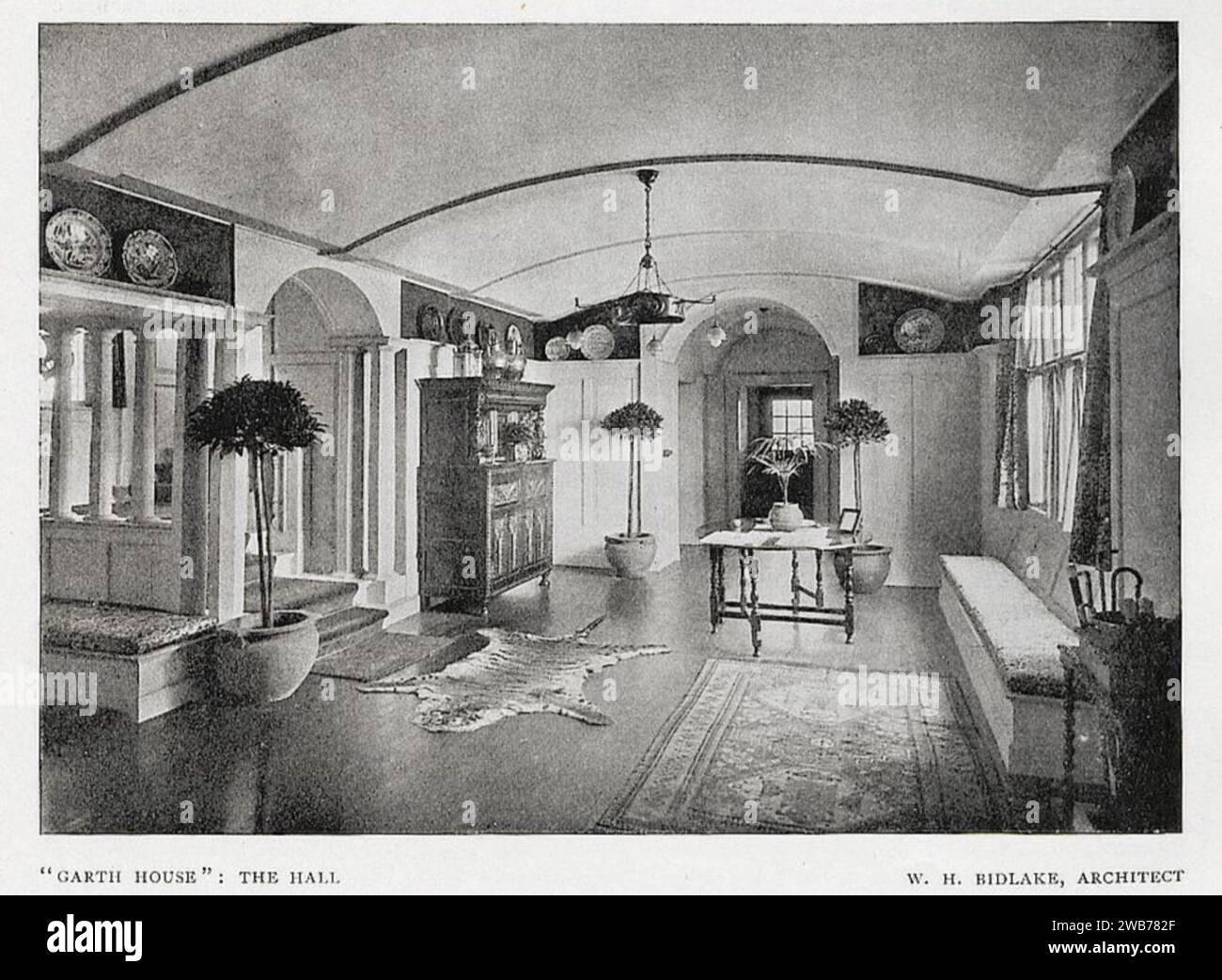 ''Garth House'', Edgbaston, The Hall Stock Photo - Alamy