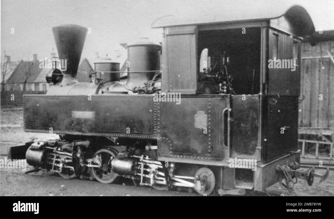 'Helsingborg' Mallet locomotive of the Helsingborg–Råå–Ramlösa railway ...