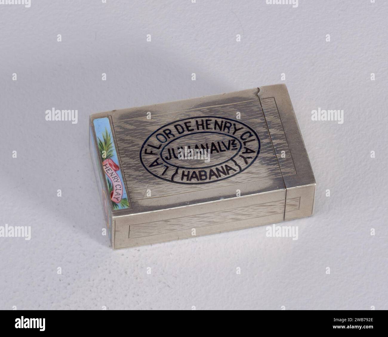 ''Henry Clay'' cigar box Matchsafe, late 19th century Stock Photo - Alamy