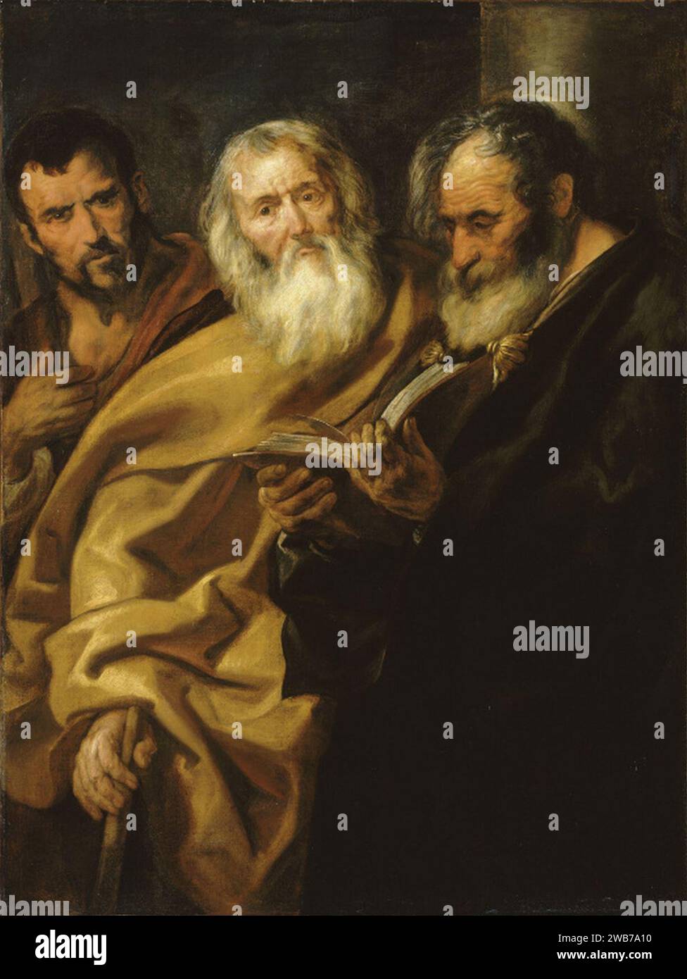 Saint matthew and two apostles hi-res stock photography and images - Alamy
