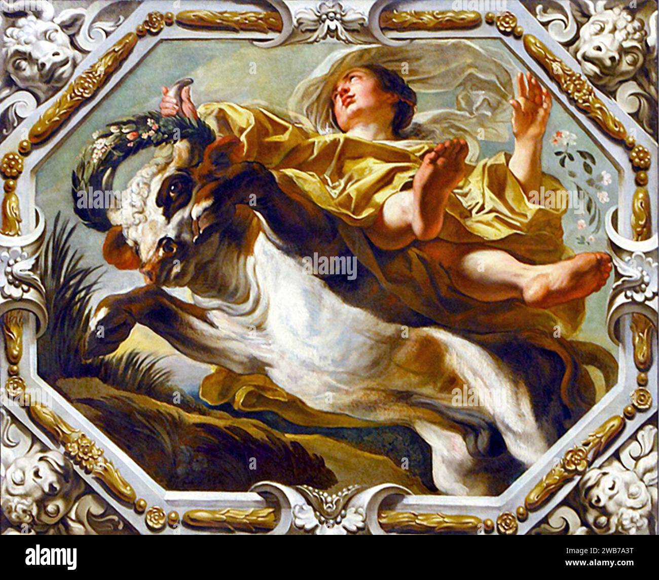 Jacob Jordaens - Taurus Stock Photo - Alamy