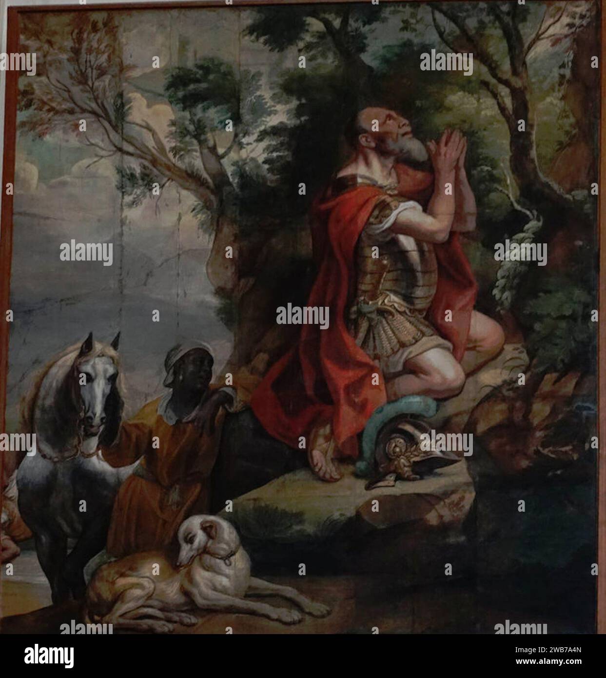 Jacob Jordaens - The Prayer of Gideon Stock Photo - Alamy