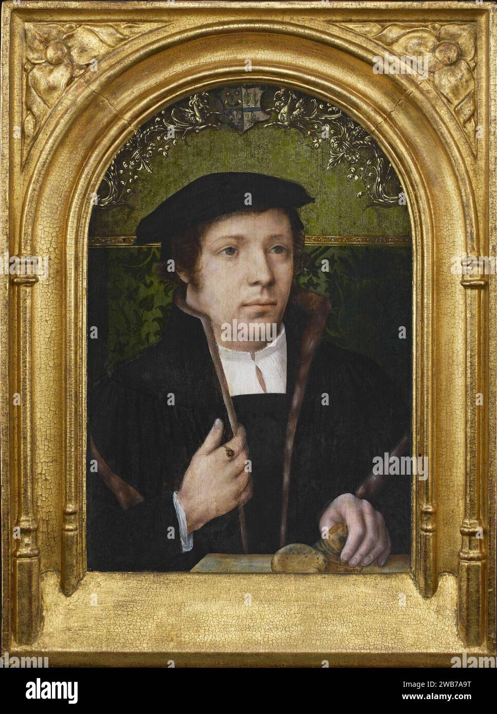 Jacob van Utrecht - Portrait of Bartholomeus Rubens Stock Photo - Alamy