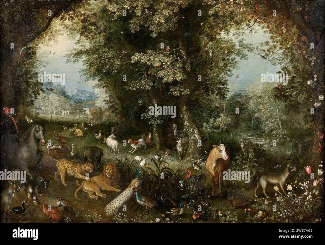 Jan Brueghel (II) - Earth (The Four Elements Stock Photo - Alamy