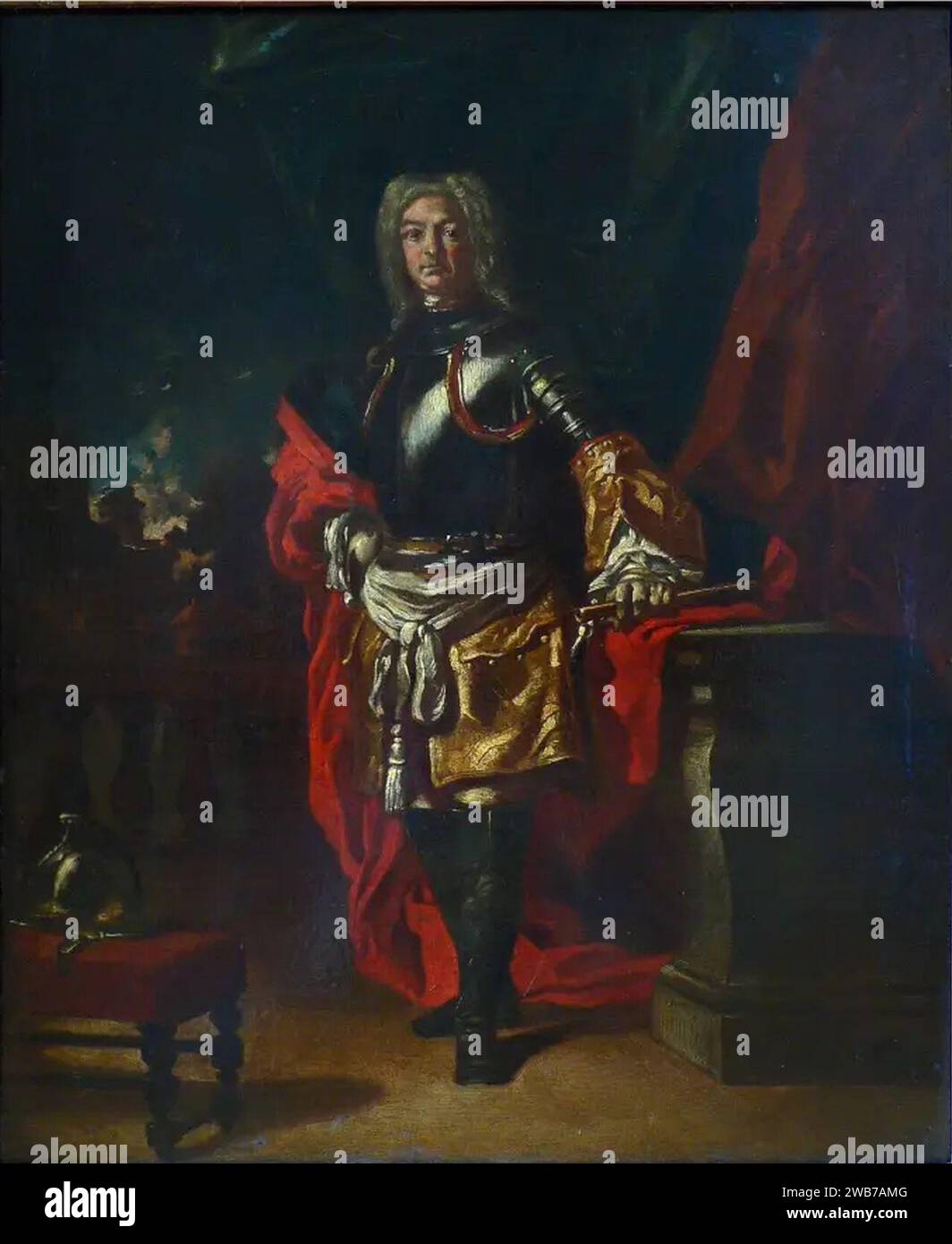 Jan de Herdt - Portrait of Jean-Louis Raduit de Souches Stock Photo - Alamy