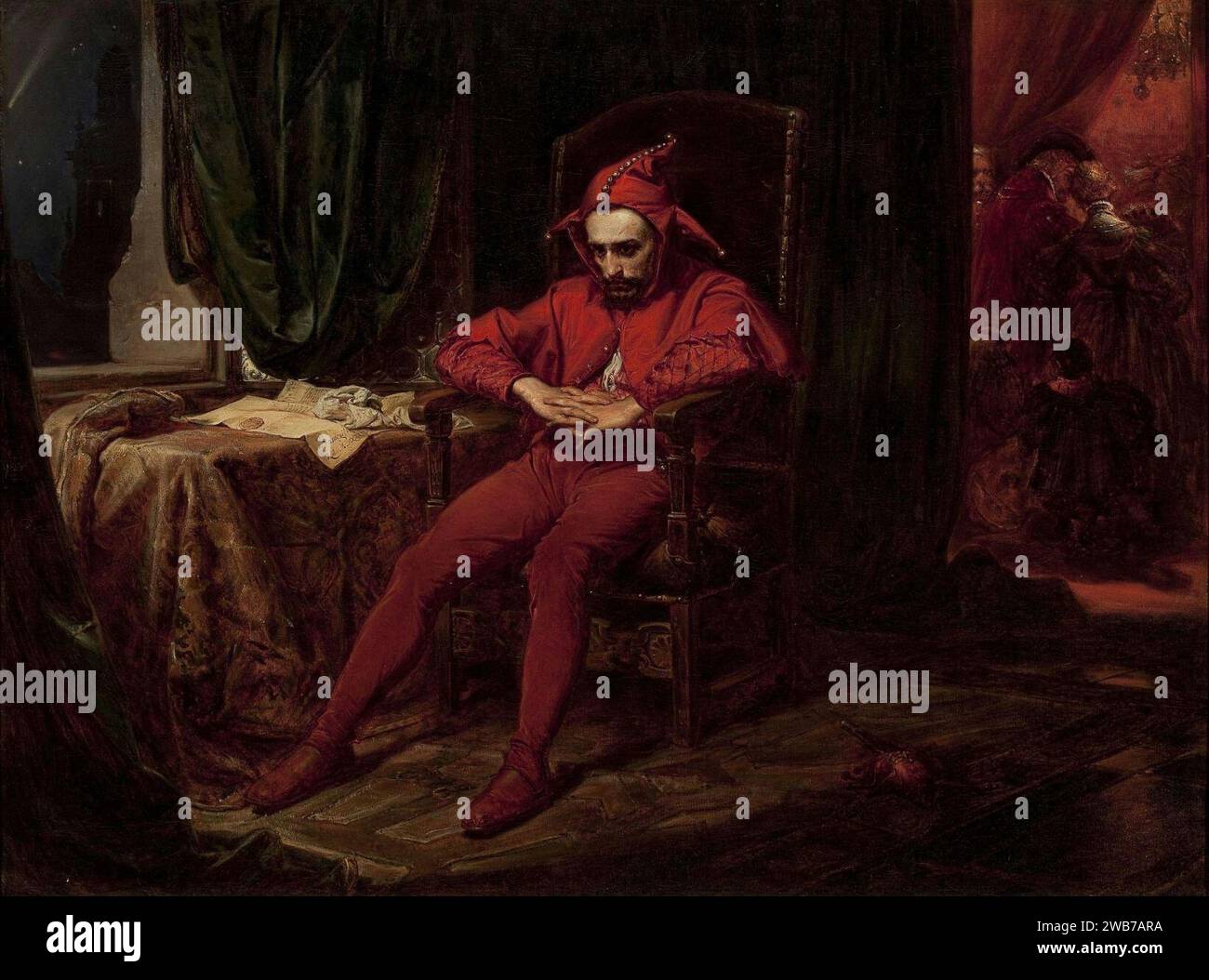 Jan Matejko - Stańczyk Stock Photo - Alamy