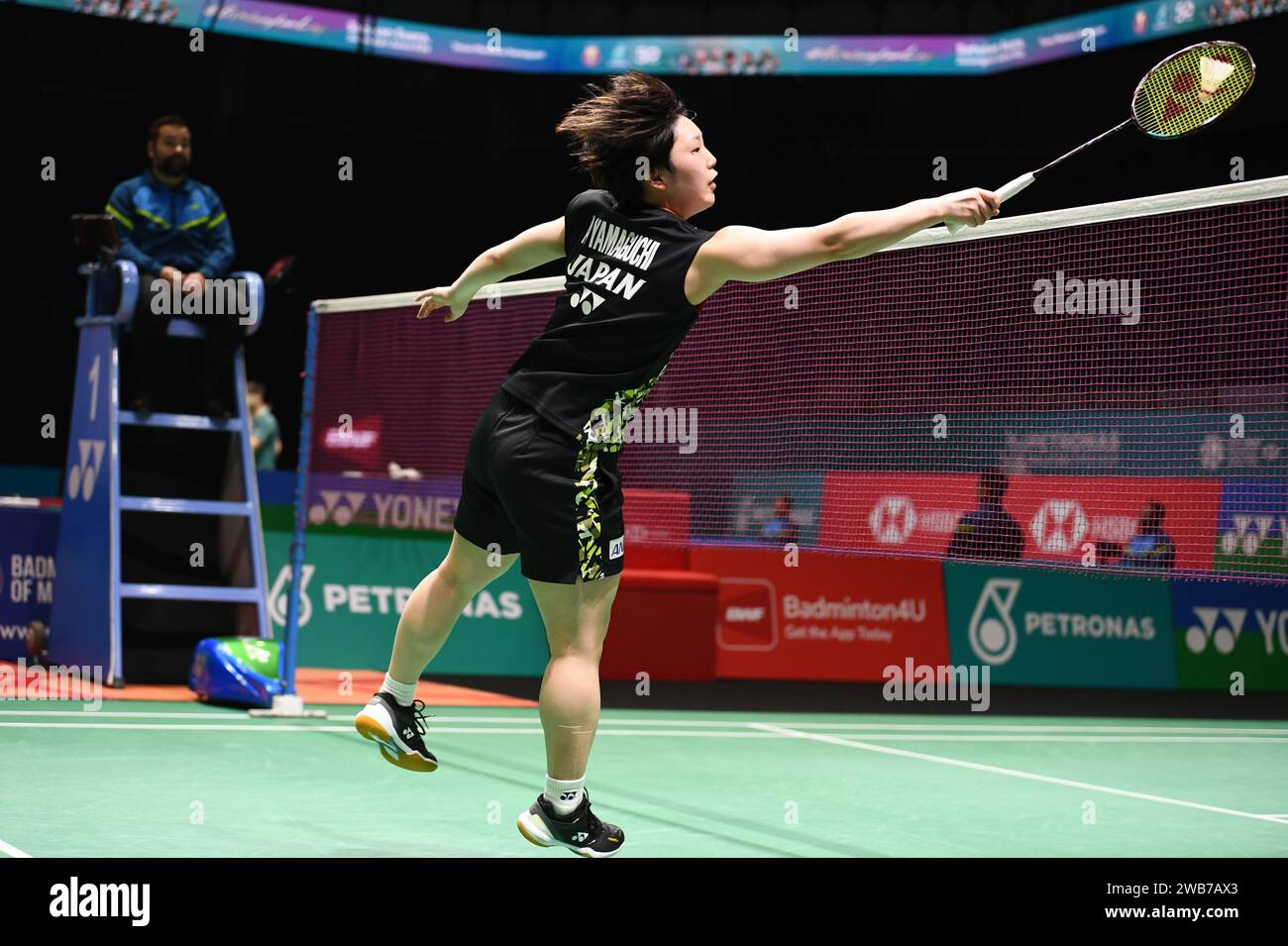 Axiata Arena, Kuala Lumpur, Malaysia. 9th Jan, 2024. Akane Yamaguchi (JPN), JANUARY 9, 2024 ...