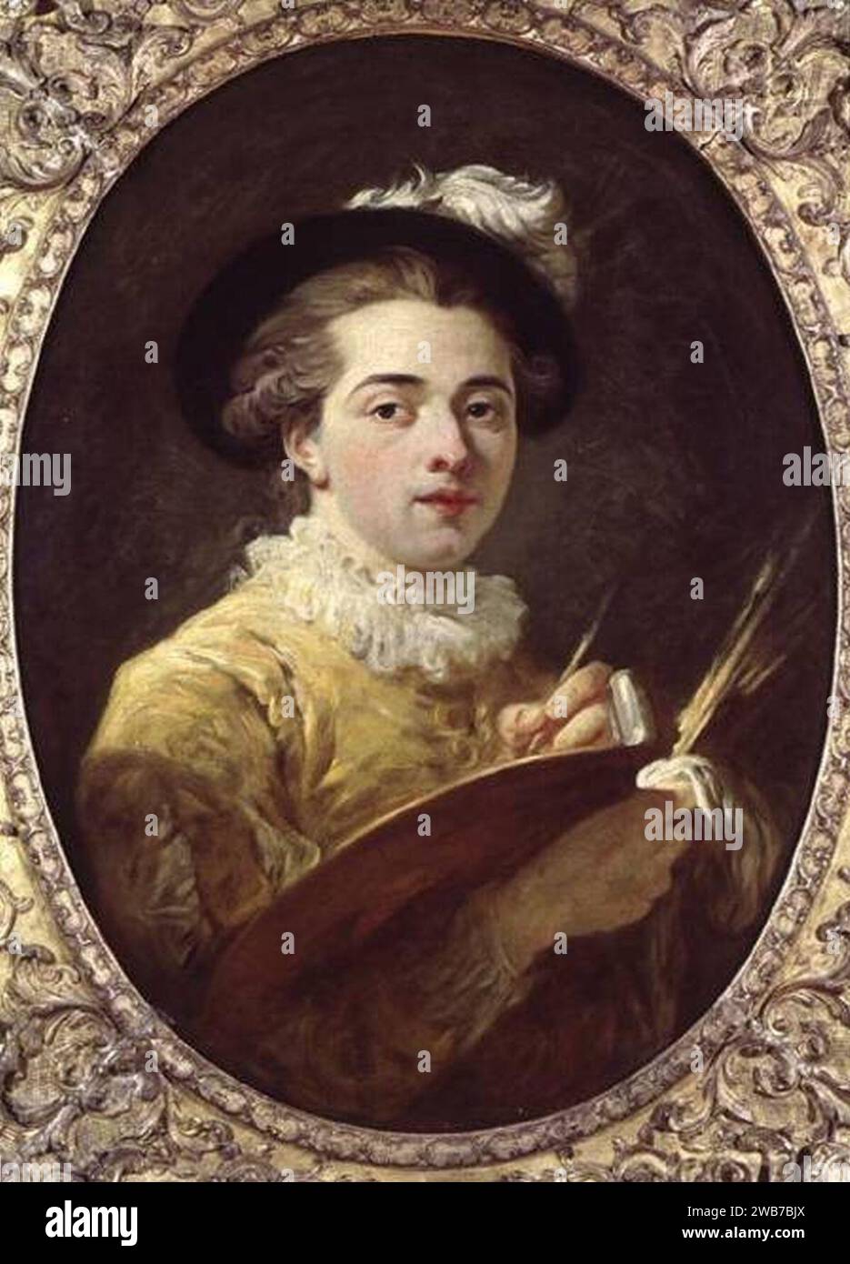 Jean honore fragonard self portrait hi-res stock photography and images ...