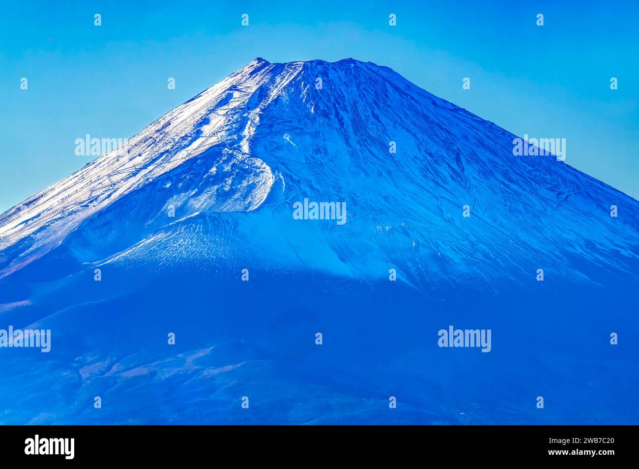 Colorful Snowy Mount Fuji Mountain Hakone Kanwagawa Japan. Last ...