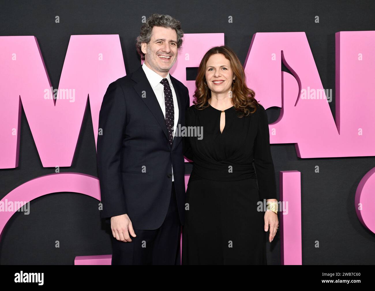 Eric Gurian and guest attend the world premiere of "Mean Girls" at AMC ...