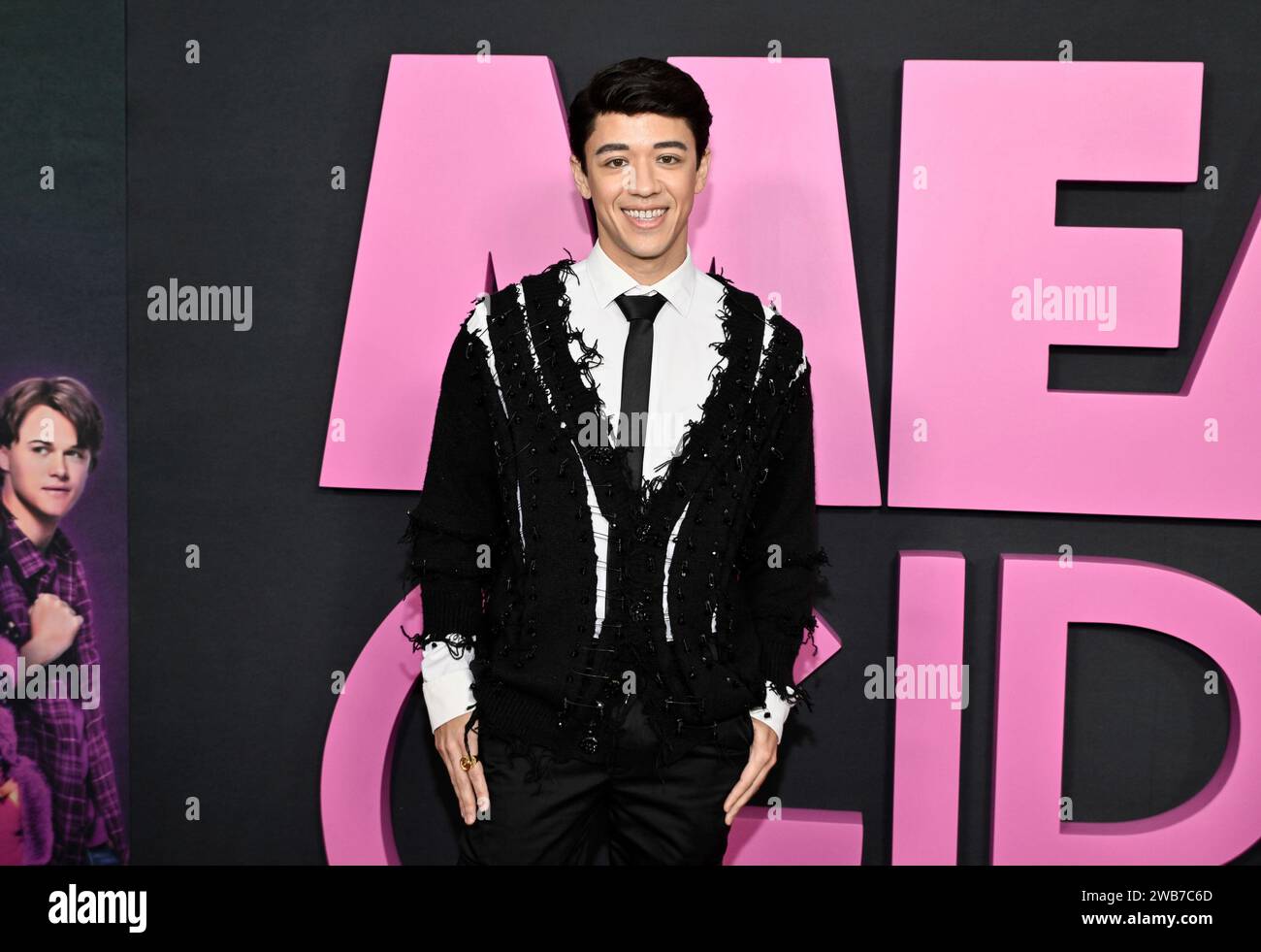 Kyle Hanagami attends the world premiere of "Mean Girls" at AMC Lincoln ...