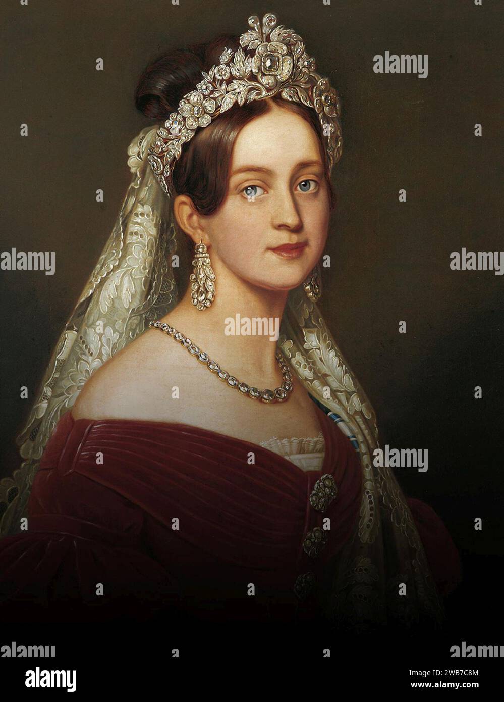 Joseph Karl Stieler - Duchess Marie Frederike Amalie of Oldenburg ...