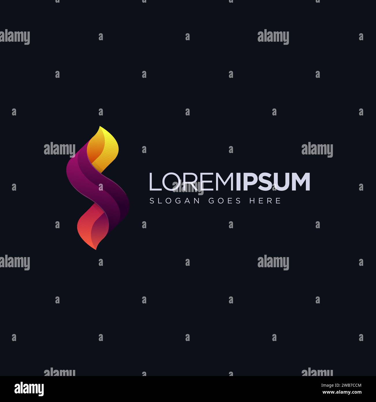 Modern geometric S letter logo icon Stock Vector Image & Art - Alamy