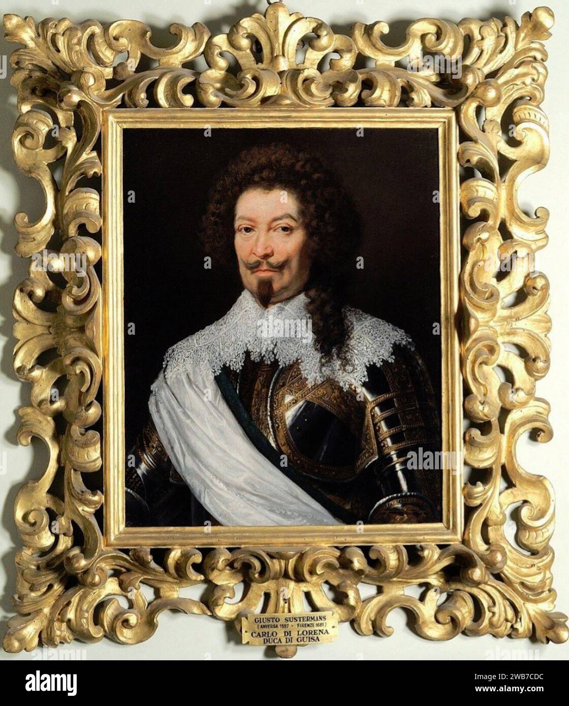 Justus Sustermans - Portrait of Charles de Lorraine, fourth Duke of ...