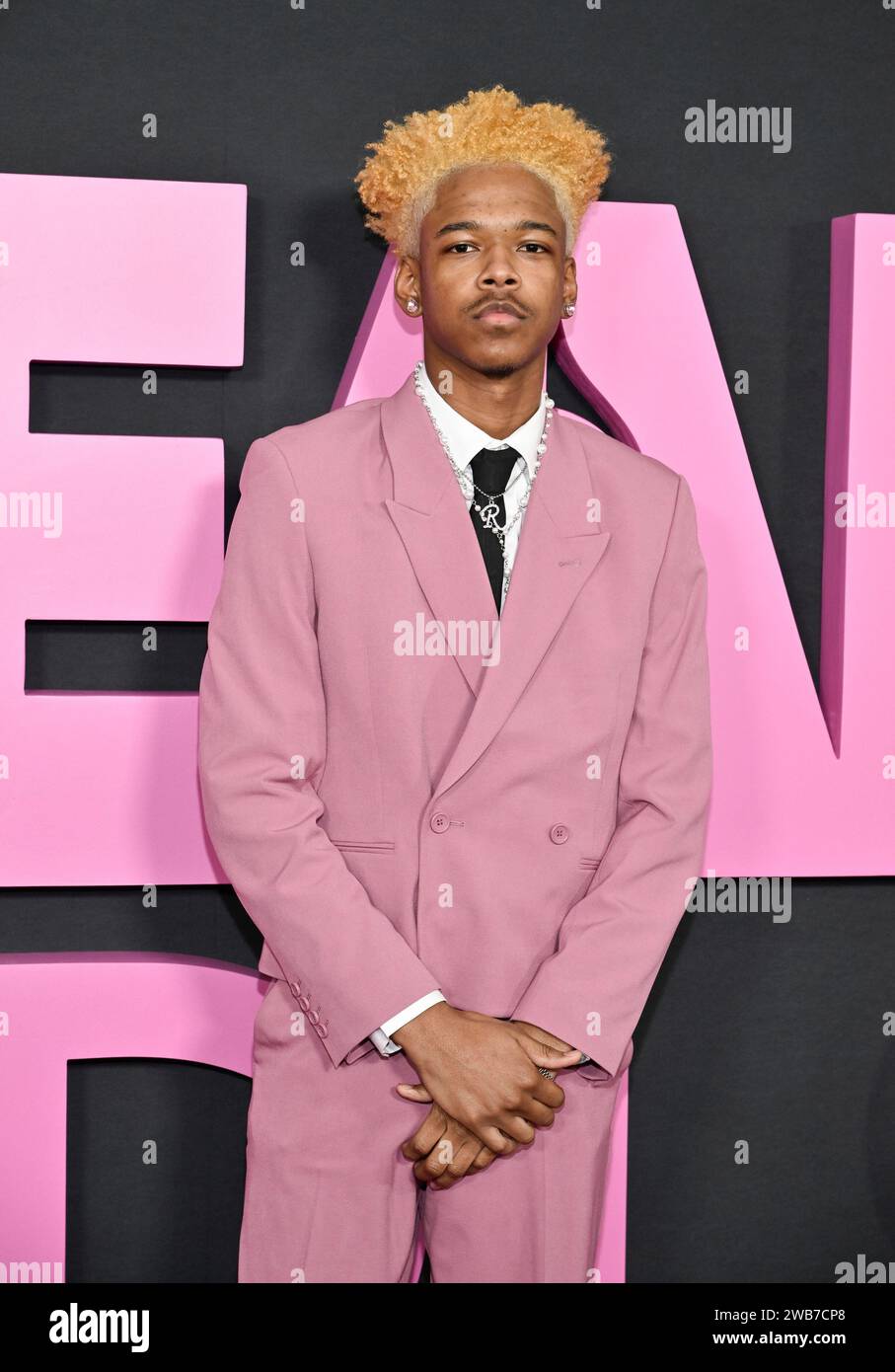 Jordan Gallimore attends the world premiere of "Mean Girls" at AMC ...