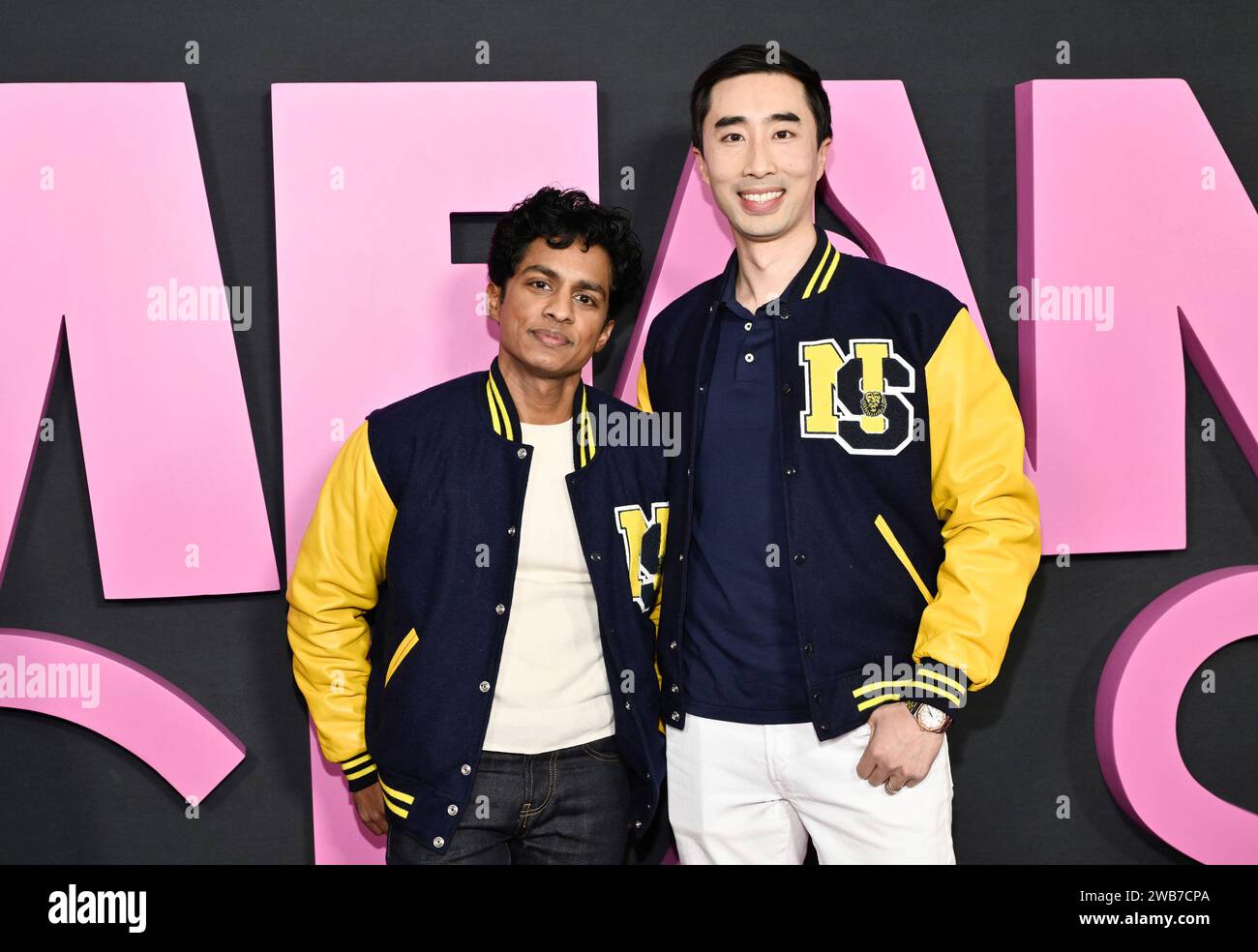 Rajiv Surendra, left, and Wai Choy attend the world premiere of "Mean ...