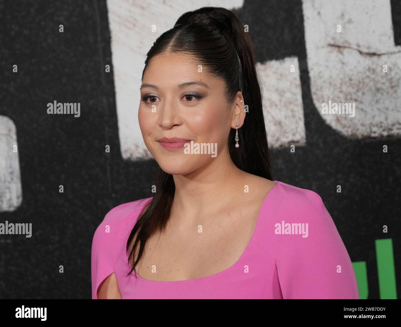 Los Angeles, USA. 10th Dec, 2023. Alaqua Cox arrives at the Marvel ...