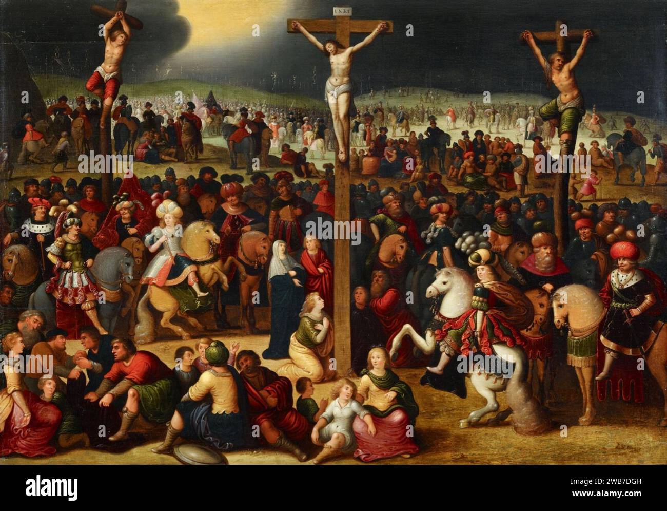 Louis de Caullery - Calvary Stock Photo - Alamy