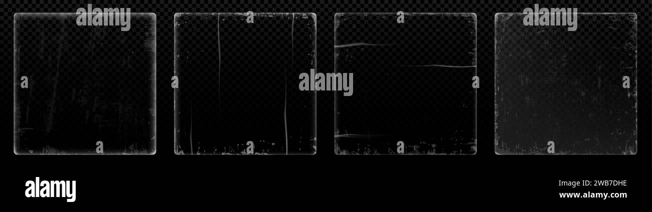 Old vintage vinyl album paper cover overlay frame. Retro music cd worn ...