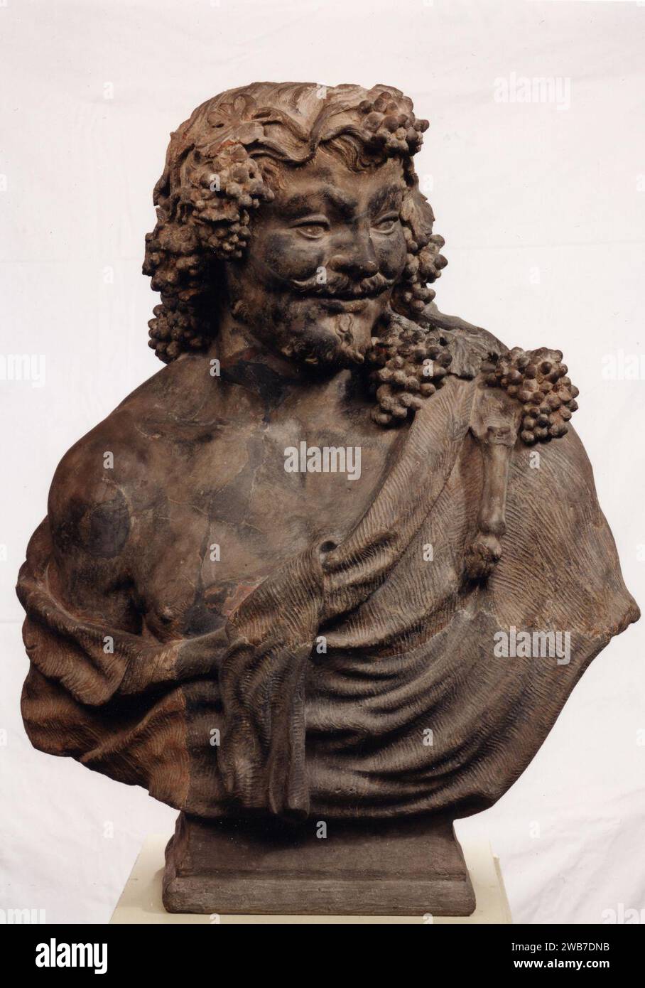 Lucas Faydherbe - Bust of Bacchus Stock Photo - Alamy