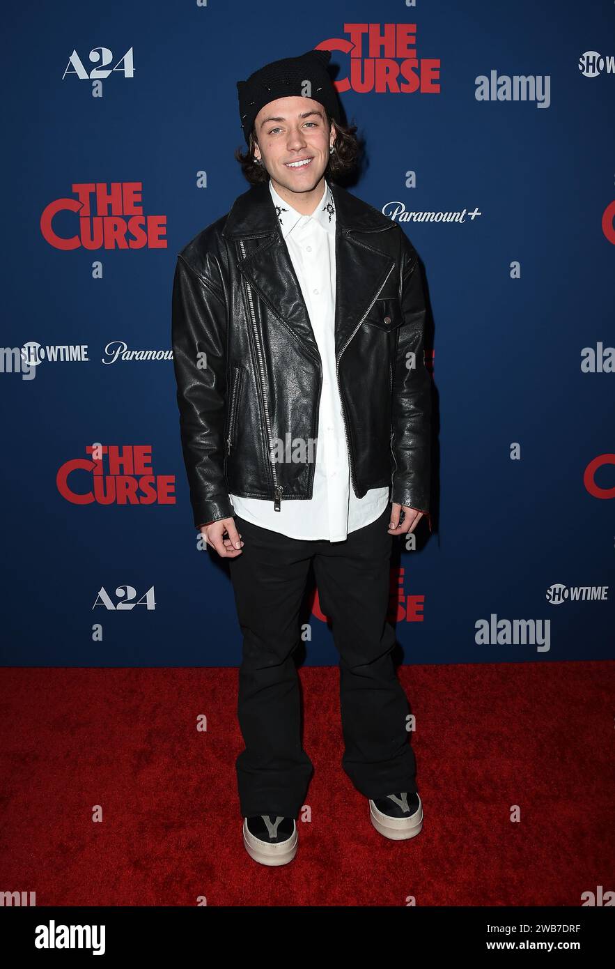 Beverly Hills, USA. 08th Jan, 2024. Ethan Cutkosky arriving to A24 and ...