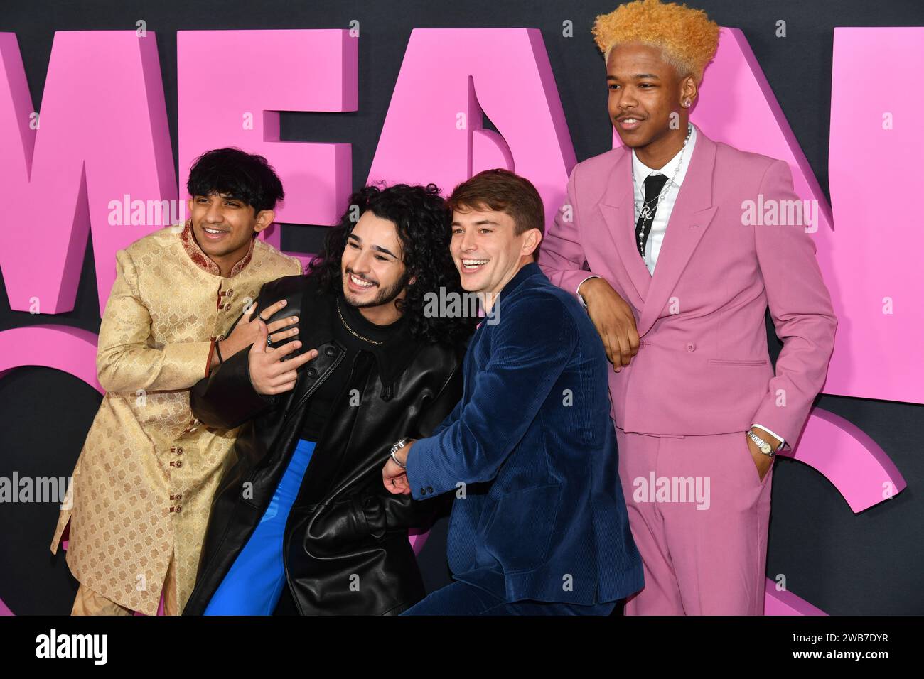 Mahi Alam, John El-Jor, Brian Altemus and Jordan Gallimore Stock Photo ...