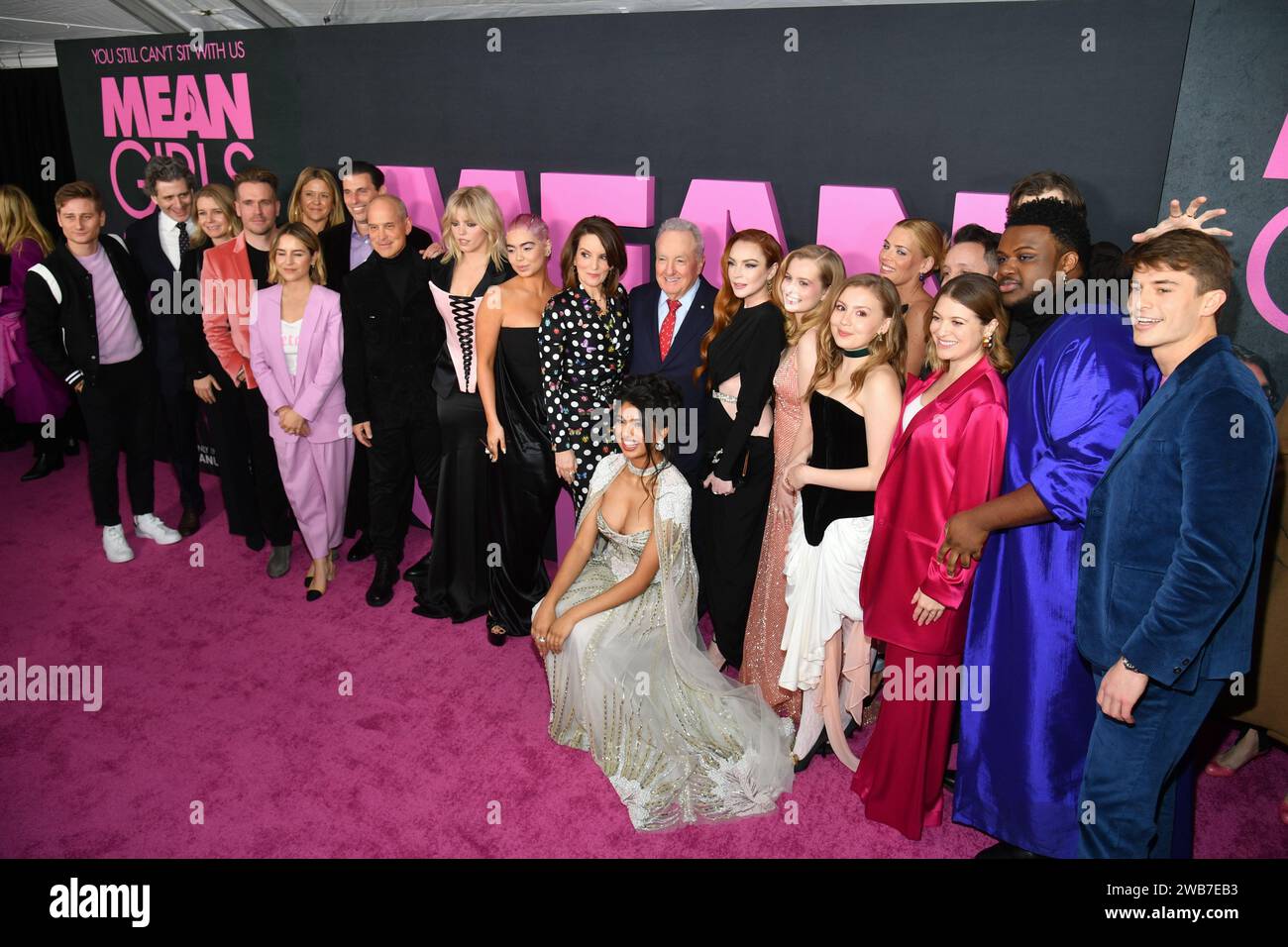 Reneé Rapp, Tina Fey, Lorne Michaels, Lindsay Lohan, Angourie Rice ...