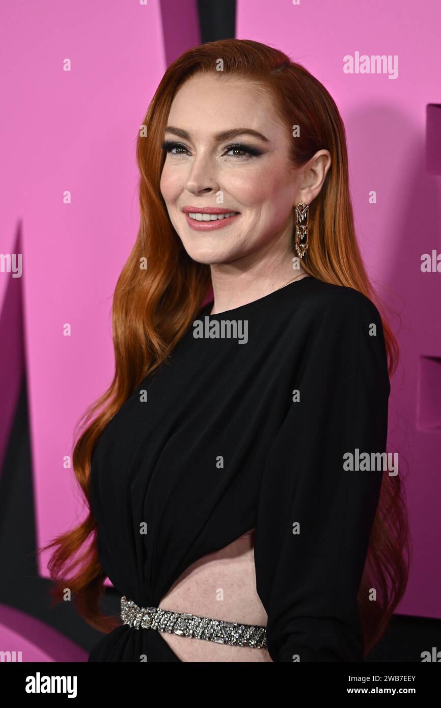 Lindsay lohan new york film hi-res stock photography and images - Alamy