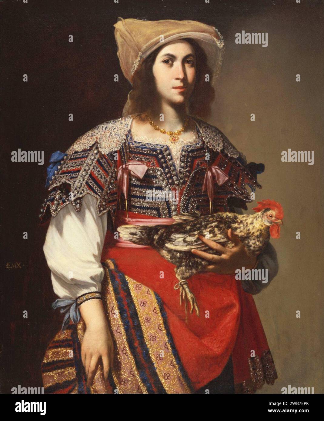 Massimo Stanzione - Woman in Neapolitan Costume Stock Photo - Alamy