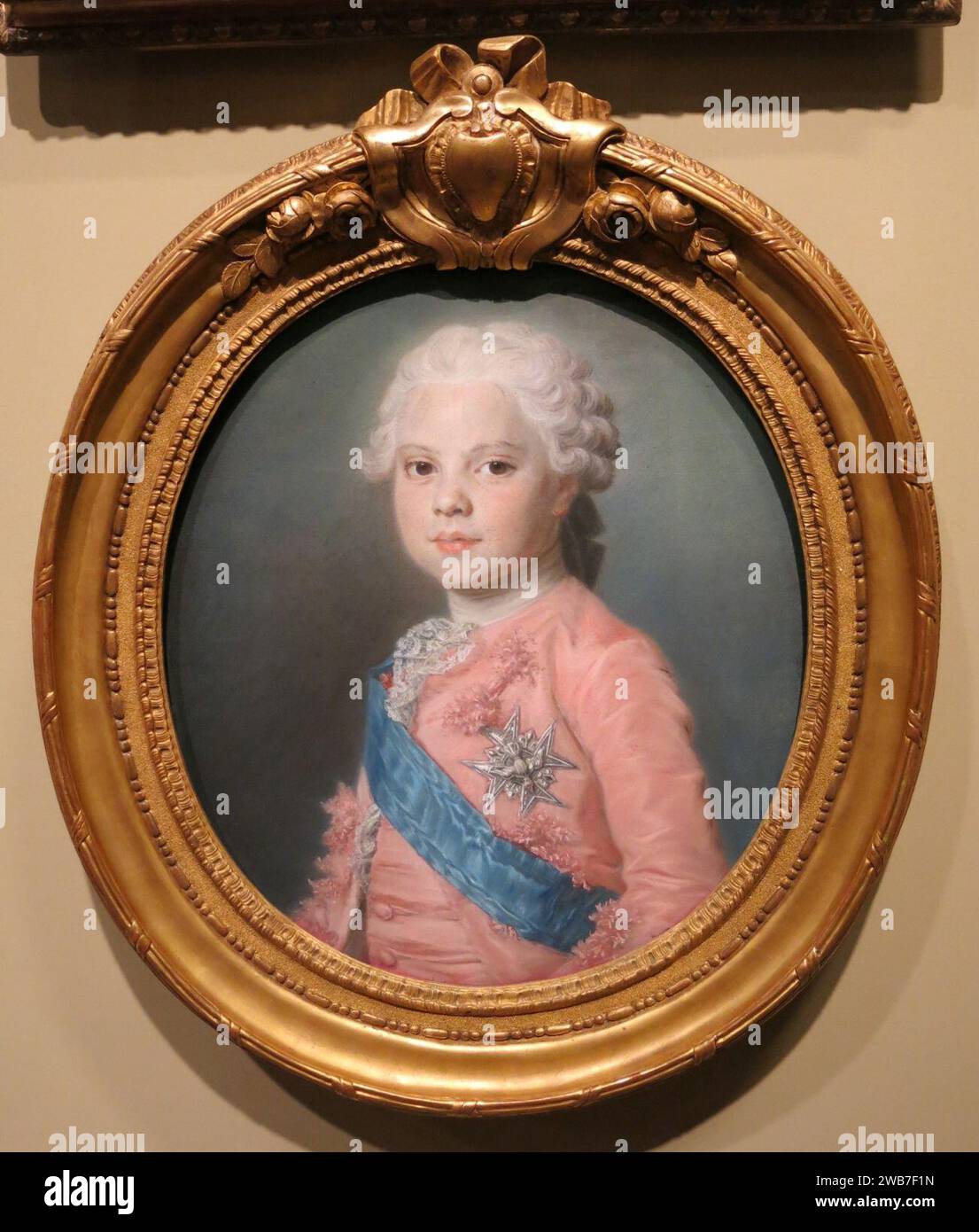 Maurice Quentin de La Tour, Portrait de Louis Stanislas Xavier de ...