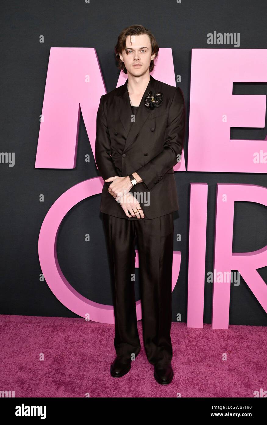 Christopher Briney attends the world premiere of "Mean Girls" at AMC ...