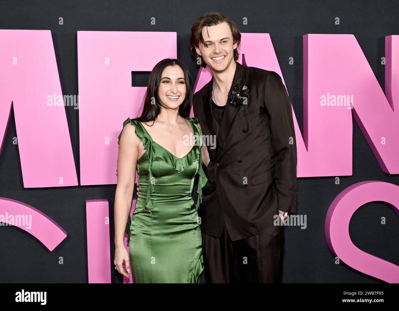 Christopher Briney, right, and girlfriend Isabel Machado attend the ... Christopher Briney, right, and girlfriend Isabel Machado attend the ...