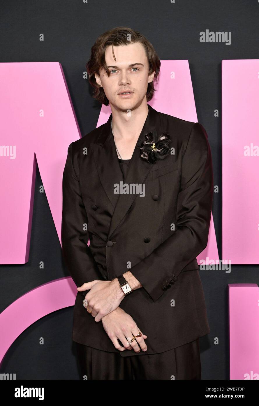 Christopher Briney attends the world premiere of "Mean Girls" at AMC ...