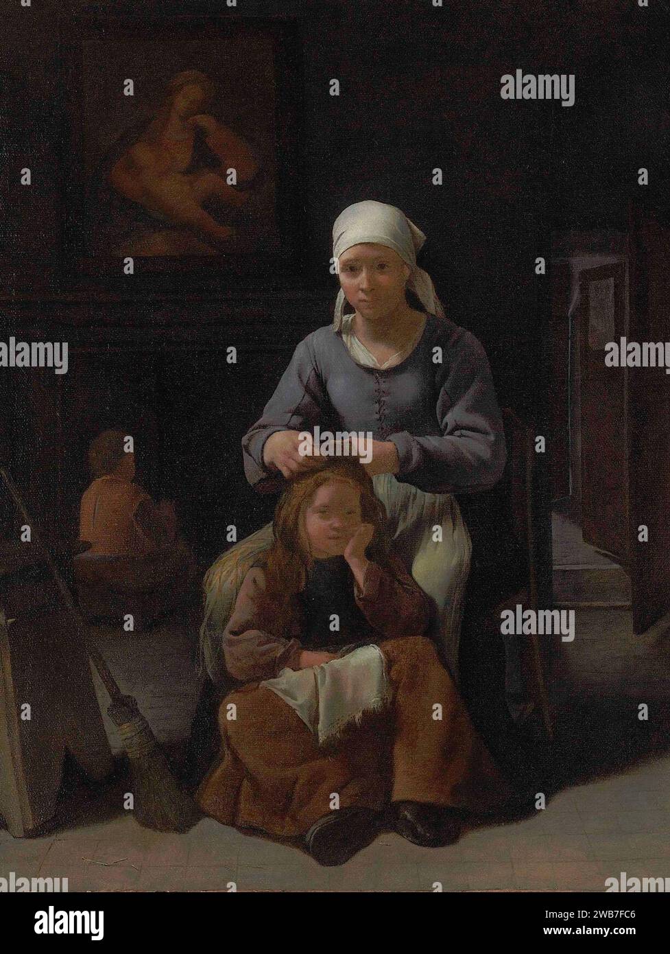 Woman delousing hi-res stock photography and images - Alamy