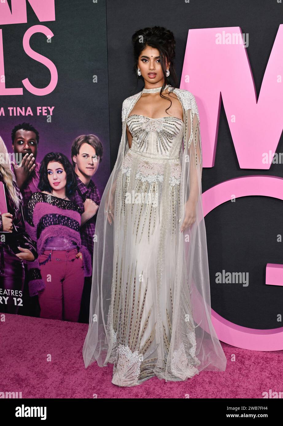 Avantika attends the world premiere of "Mean Girls" at AMC Lincoln ...