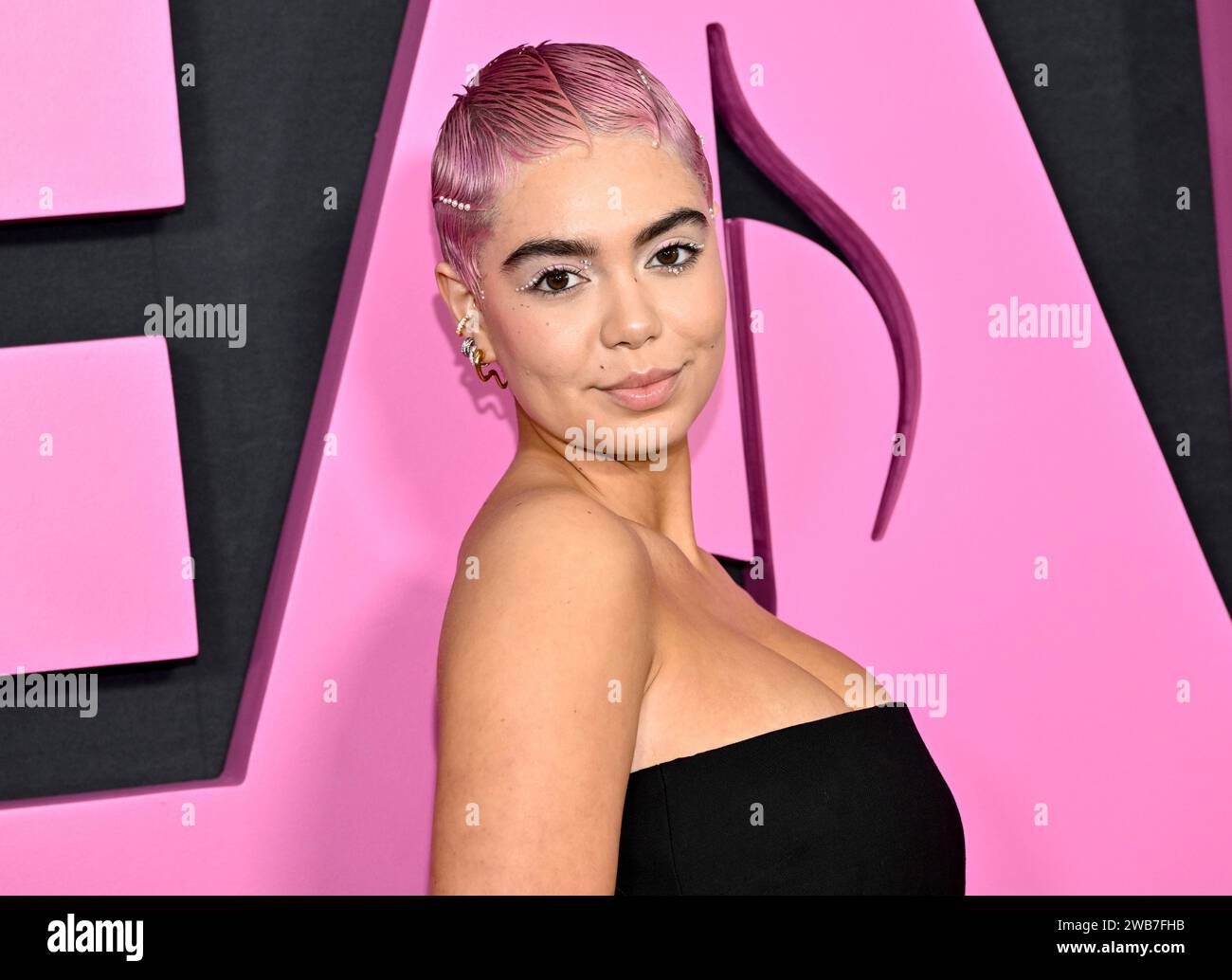 Auli'i Cravalho attends the world premiere of "Mean Girls" at AMC ...