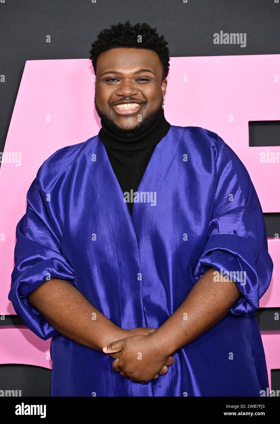 Jaquel Spivey attends the world premiere of "Mean Girls" at AMC Lincoln ...