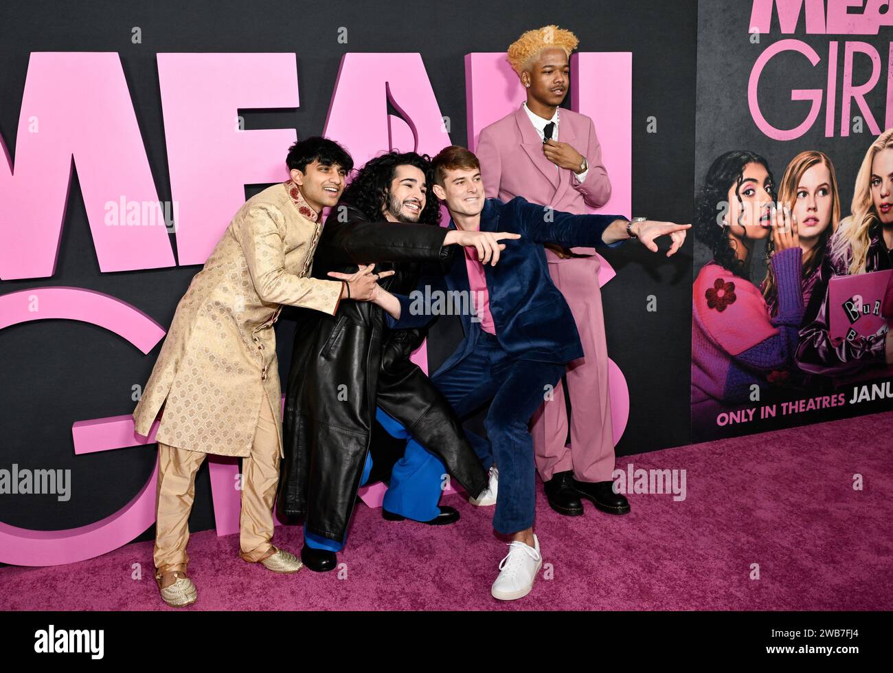Mahi Alam, left, John El-Jor, Brian Altemus and Jordan Gallimore attend ...